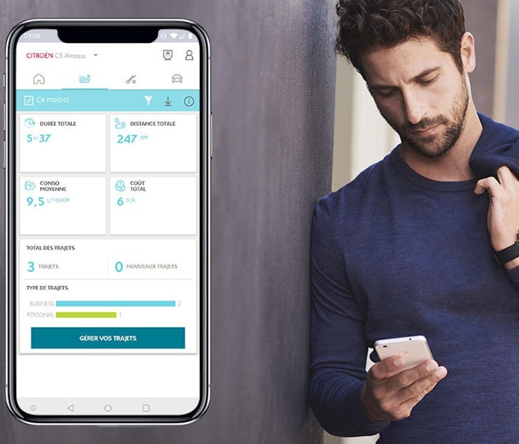 Aplicación MyCitroën | Mantente conectado a tu coche